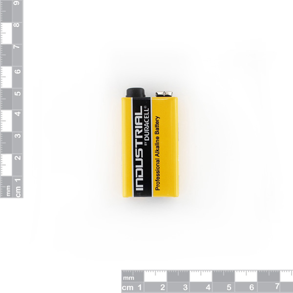 Hobbytronics. Duracell Alkaline 9V Battery PP3