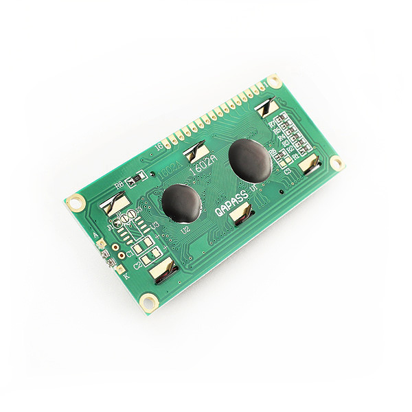 Hobbytronics. LCD 16x2 Characters Yellow back light